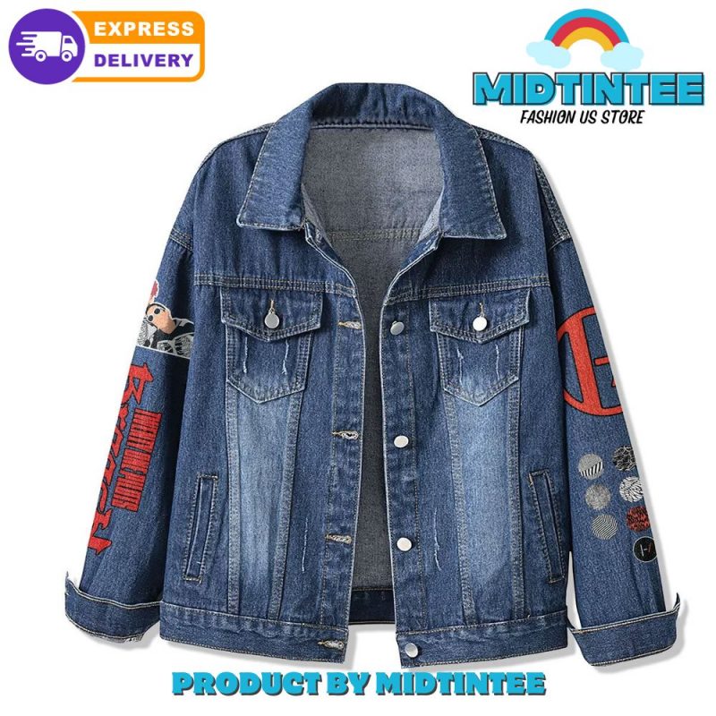 Twenty One Pilots The Clancy Tour Breach 2025 Denim Jacket - Midtintee