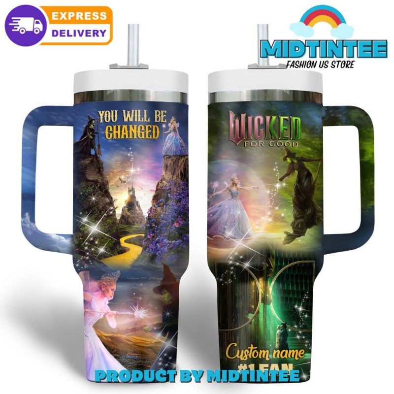 Wicked For Good 2025 New Premium Stanley Tumbler - Midtintee