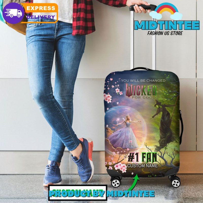 Wicked For Good You Will Be Changed Luggage Cover - Midtintee