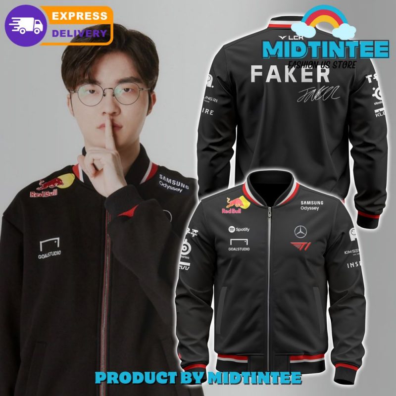 T1 Special MSI 5 Member Jacket With Signature 2025 - Midtintee