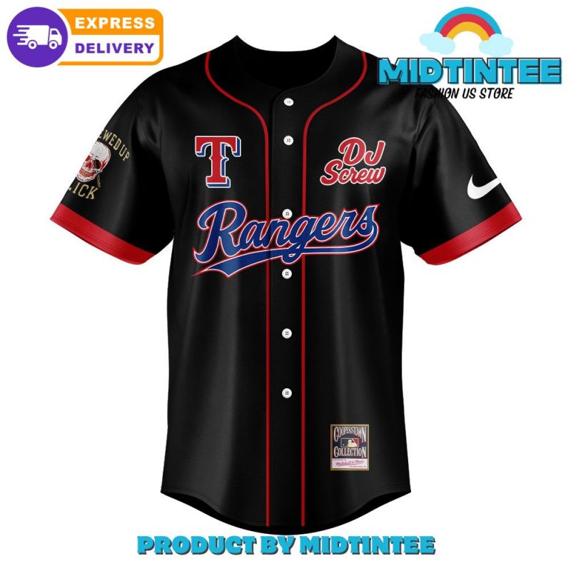 Texas Rangers x DJ Screw 2025 Special Baseball Jersey - Midtintee